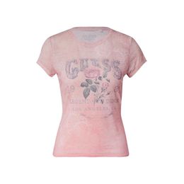 Guess T-Shirt Damen Gr&ouml;&szlig;e S rauchblau / dunkelgr&uuml;n / rosa / ros&eacute;