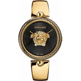 Versace Uhr 'Palazzo' Damen Gr&ouml;&szlig;e One Size gold / schwarz / transparent