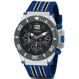 Guess Analog Watch male Blue, Black size One Size