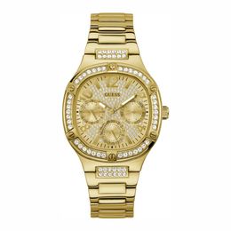 Guess Analog Watch female Gold size One Size