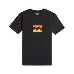 Billabong T-Shirt 'Team Wave' Jungen Gr&ouml;&szlig;e 152 gelb / orange / schwarz
