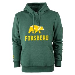 Forsberg Sweatshirt 'Hoodie mit Brustlogo' male Green size 4XL