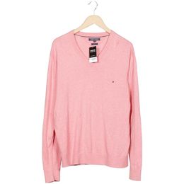 Tommy Hilfiger Pullover Herren Gr&ouml;&szlig;e XXL Second Hand pink