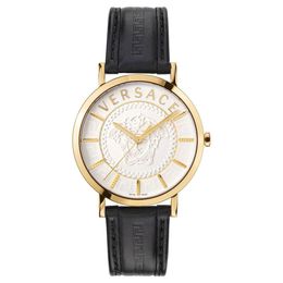 Versace Analog Watch 'V-Essential' male Black size One Size