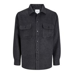 Jack & Jones JACK & JONES Hemd 'JJEBradley Ollie' Herren Gr&ouml;&szlig;e S schwarzmeliert