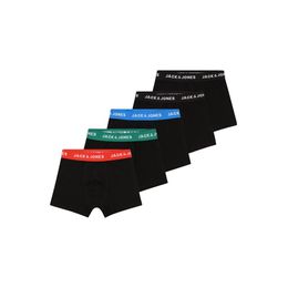 Jack & Jones Jack & Jones Junior Boxershorts 'JACHUEY' Jungen Gr&ouml;&szlig;e 176 marine / gr&uuml;n / rot / schwarz / wei&szlig;
