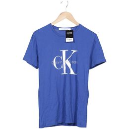 Calvin Klein Jeans T-Shirt Herren Gr&ouml;&szlig;e M Second Hand blau