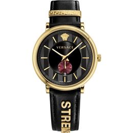 Versace Analog Watch 'VBQ050017' male Black size One Size