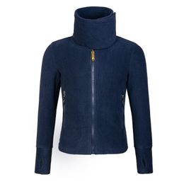 Black Forest kids Fleecejacke mit Stehkragen blau Damen 158/164