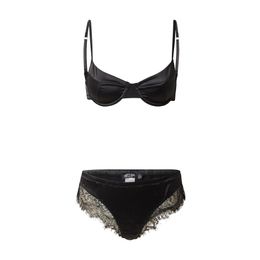 Nasty Gal W&auml;sche-Set Damen Gr&ouml;&szlig;e 80 schwarz