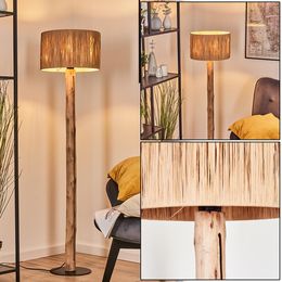 hofstein Granja Stehleuchte 35 cm Naturfarben, Schwarz, 1-flammig