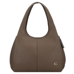 Coach Schultertasche 'Lana' Damen Gr&ouml;&szlig;e One Size braun / gold