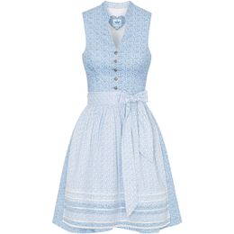 Spieth & Wensky Spieth & Wensky Mini Baumwolldirndl Narissa Bleu (Gr&ouml;&szlig;e: 42)