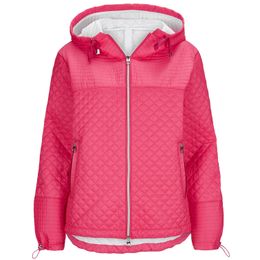 Milestone Steppjacke MS-Tyra mit Kapuze Pink (Gr&ouml;&szlig;e: 34)