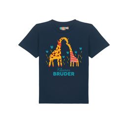 watabout.kids T-Shirt Jungen Gr&ouml;&szlig;e 110/116 navy / gelb / rot