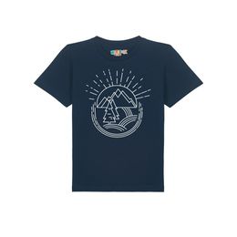 Watabout.kids Shirt 'Natur Ist Sch&ouml;n' boy Blue size 98/104
