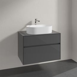 Villeroy & Boch Villeroy & Boch Embrace Schrank mit Waschtisch, 2 Ausz&uuml;ge, 5A6056R1+A95500FP,
