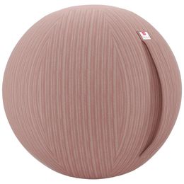 Stylife Sitzball, Rosa, Textil, F&uuml;llung: Luftkern, Oeko-Tex&reg; Standard 100, Wohnzimmer, Hocker, Sitzs&auml;cke