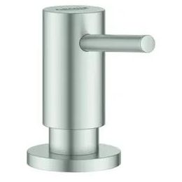 Grohe Cosmopolitan Sp&uuml;lmittelspender, f&uuml;r Fl&uuml;ssigseifen, Vorratsbeh&auml;lter mit 500ml, 40535DC0, Farbe: Supersteel