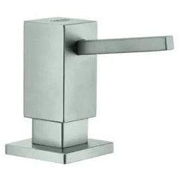 Grohe Cube Sp&uuml;lmittelspender, f&uuml;r Fl&uuml;ssigseifen, Vorratsbeh&auml;lter 500 ml, 40649DC0, Farbe: Supersteel