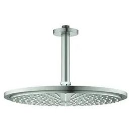 Grohe Rainshower Cosmopolitan 310 Kopfbrauseset, Deckenauslass 142 mm, 26067DC0, Farbe: Supersteel