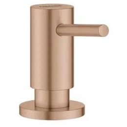 Grohe Cosmopolitan Sp&uuml;lmittelspender, f&uuml;r Fl&uuml;ssigseifen, Vorratsbeh&auml;lter mit 500ml, 40535DL0, Farbe: warm sunset geb&uuml;rstet