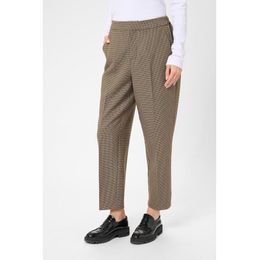 Kaffe Hose in Beige/ Schwarz - 45% | Gr&ouml;&szlig;e 38 | Damenhosen