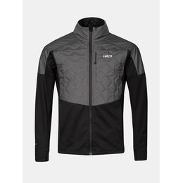 HALTI Softshelljacke "Framover" in Schwarz/ Grau - 65% | Gr&ouml;&szlig;e XXL | Herren-outdoorjacken