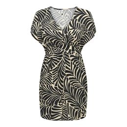 Only Kleid in Beige/ Schwarz - 40% | Gr&ouml;&szlig;e XL | Damen-kleider