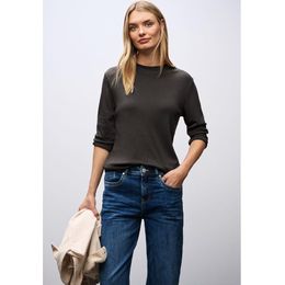 Street One Longsleeve in Braun - 30% | Gr&ouml;&szlig;e 38 | Damen-tops
