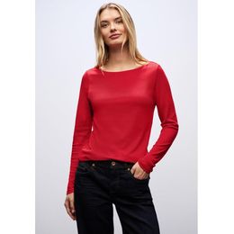 Street One Longsleeve in Rot - 36% | Gr&ouml;&szlig;e 40 | Damen-tops
