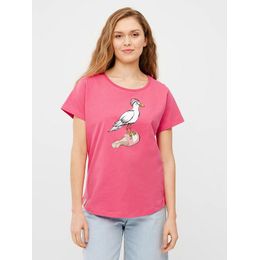 Derbe Shirt in Pink - 57% | Gr&ouml;&szlig;e L | Damen-outdoor-tops-shirts