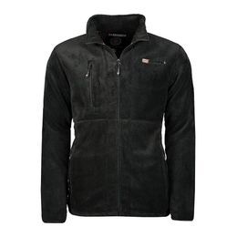 Geographical Norway Fleecejacke "Upload" in Schwarz - 65% | Gr&ouml;&szlig;e M | Herren-pullover-sport