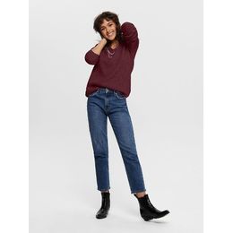 Only Pullover in Bordeaux - 53% | Gr&ouml;&szlig;e L | Damen-pullover-cardigans