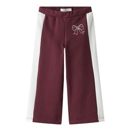 name it Sweathose "Rivea" in Rot - 56% | Gr&ouml;&szlig;e 128 | Kinderhosen