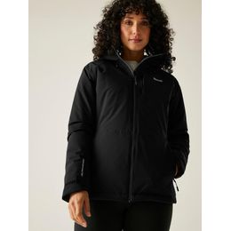 Regatta &Uuml;bergangsjacke "Highton Stretch" in Schwarz - 59% | Gr&ouml;&szlig;e 38 | Damenjacken