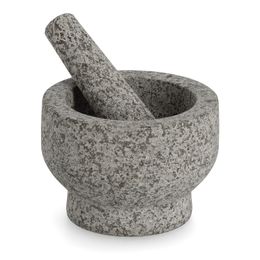 zeller M&ouml;rser & St&ouml;&szlig;el-Set Granit grau 14 x 10 x 14 cm