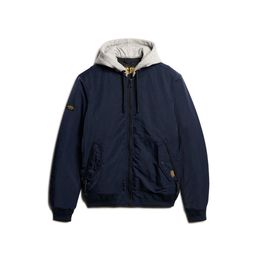 Superdry Jacke 'MA1' Herren Gr&ouml;&szlig;e XXL marine / graumeliert