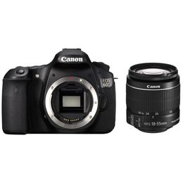 Canon EOS 60D - Schwarz + Canon Zoom Lens EF-S 18-55mm f/3.5-5.6 III