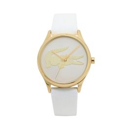 Lacoste Uhr 'Crocodelle' Damen Gr&ouml;&szlig;e One Size gold / wei&szlig;