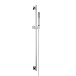 Herzbach Living Spa Brausegarnitur mit Stange, 1 Strahlart, 11.694160.2.01,