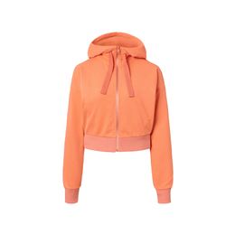 Tchibo - Kurze Sport-Sweatjacke - Damen - Gr. S - orange