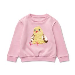 Tchibo - Kinder-Sweatshirt mit angerauter Innenseite - M&auml;dchen - Gr. 98/104 - rosa