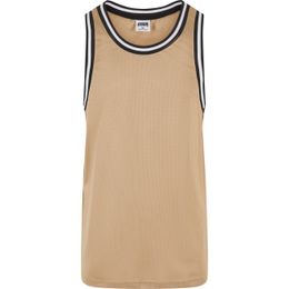 Urban Classics Herren Tanktop "Urban Classics Herren Mesh Tanktop"unionbeige, Gr. M, unifarben, 100% Polyester, Tops