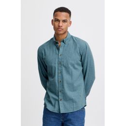 Langarmhemd Blend "BHShirt 2-Pack", Herren, Gr. XXL, US-Gr&ouml;&szlig;en, beige (blaustone marineblau), Web, 100% Baumwolle, unifarben, regular fit, normaler Saum, Hemden, Stilvolles Langarmhemd