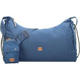 Camel Active Umh&auml;ngetasche 'Laona' Damen Gr&ouml;&szlig;e One Size rauchblau / hellbraun