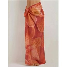 Hiccup Strandtuch Damen Gr&ouml;&szlig;e M/L orange / mandarine
