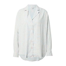 MONKI Bluse Damen Gr&ouml;&szlig;e XS hellblau / karamell / offwhite