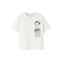 name it T-Shirt 'NKFDylana Snoopy' M&auml;dchen Gr&ouml;&szlig;e 158/164 opal / altrosa / schwarz / wei&szlig;