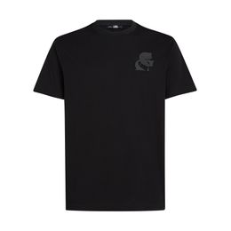 K by KARL LAGERFELD Karl Lagerfeld T-Shirt 'Kameo' Herren Gr&ouml;&szlig;e XXL dunkelgrau / schwarz
